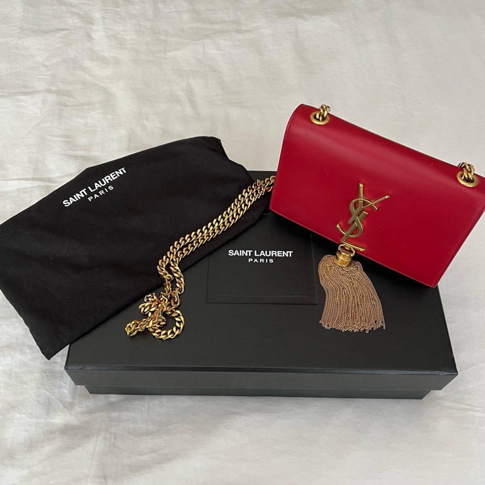 Ysl Kate Small Tassel Lipstick Red - Gem